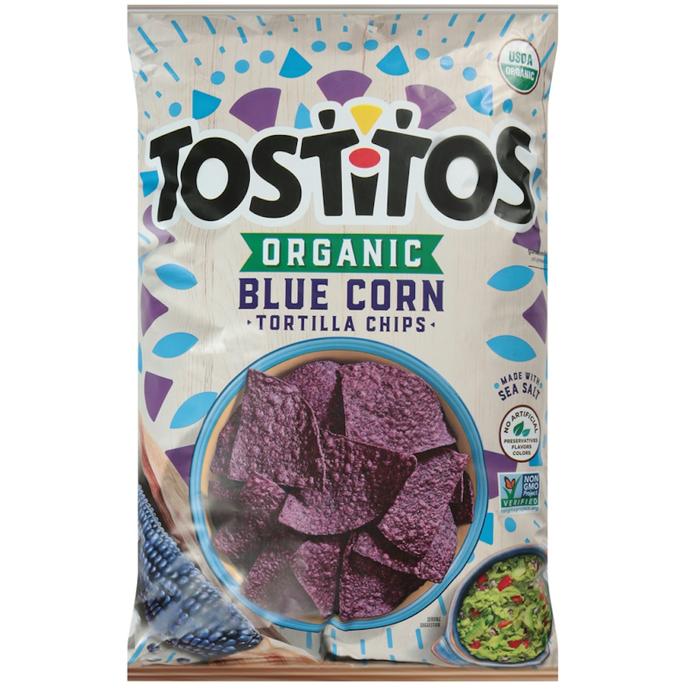 Tostitos Organic Blue Corn Tortilla Chips - 10oz — UPC 28400763035 — Go-UPC