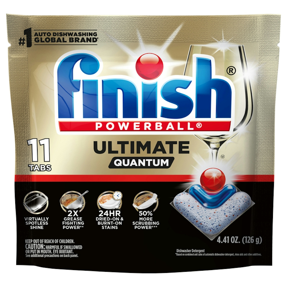 Finish Dishwasher Detergent, Automatic, Ultimate, Tabs — UPC ...