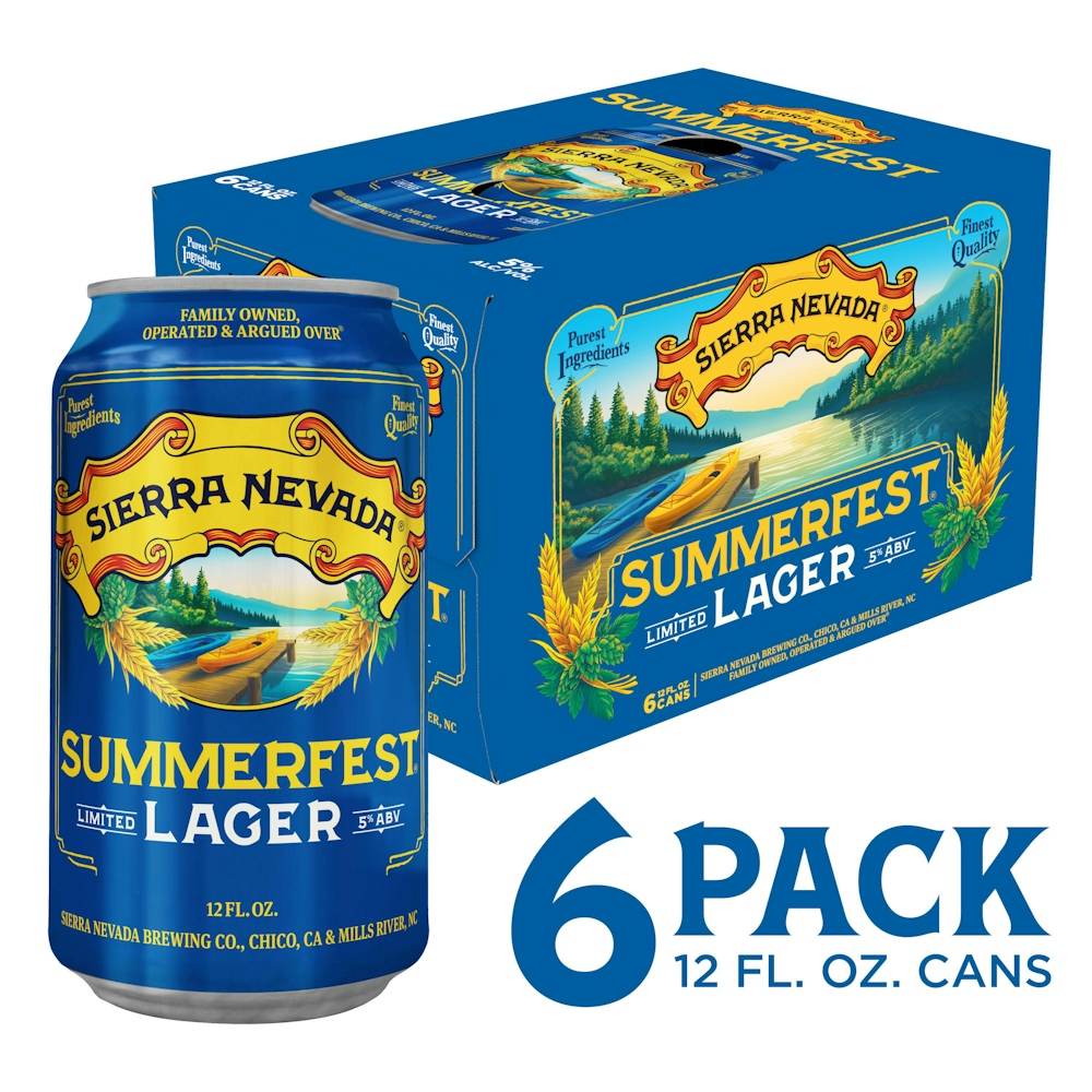 Sierra Nevada Summerfest Refreshing Summer Lager Craft Beer 6 Pack ...