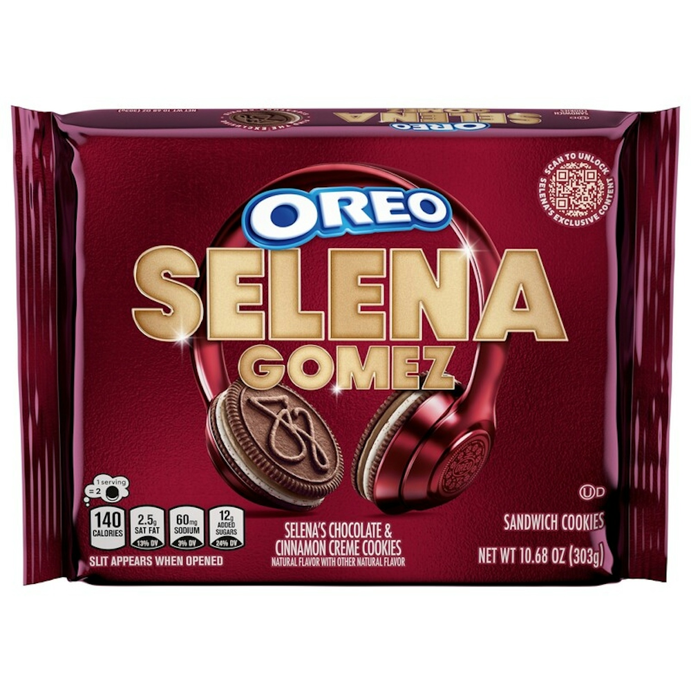 Oreo Selena Gomez Cookies, Limited Edition, 10.68 Oz — UPC 44000081683 ...