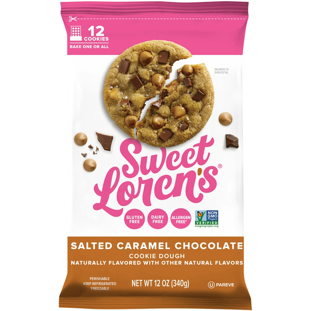 Sweet Loren's Salted Caramel Chocolate Cookie Dough — UPC 850010272351 ...