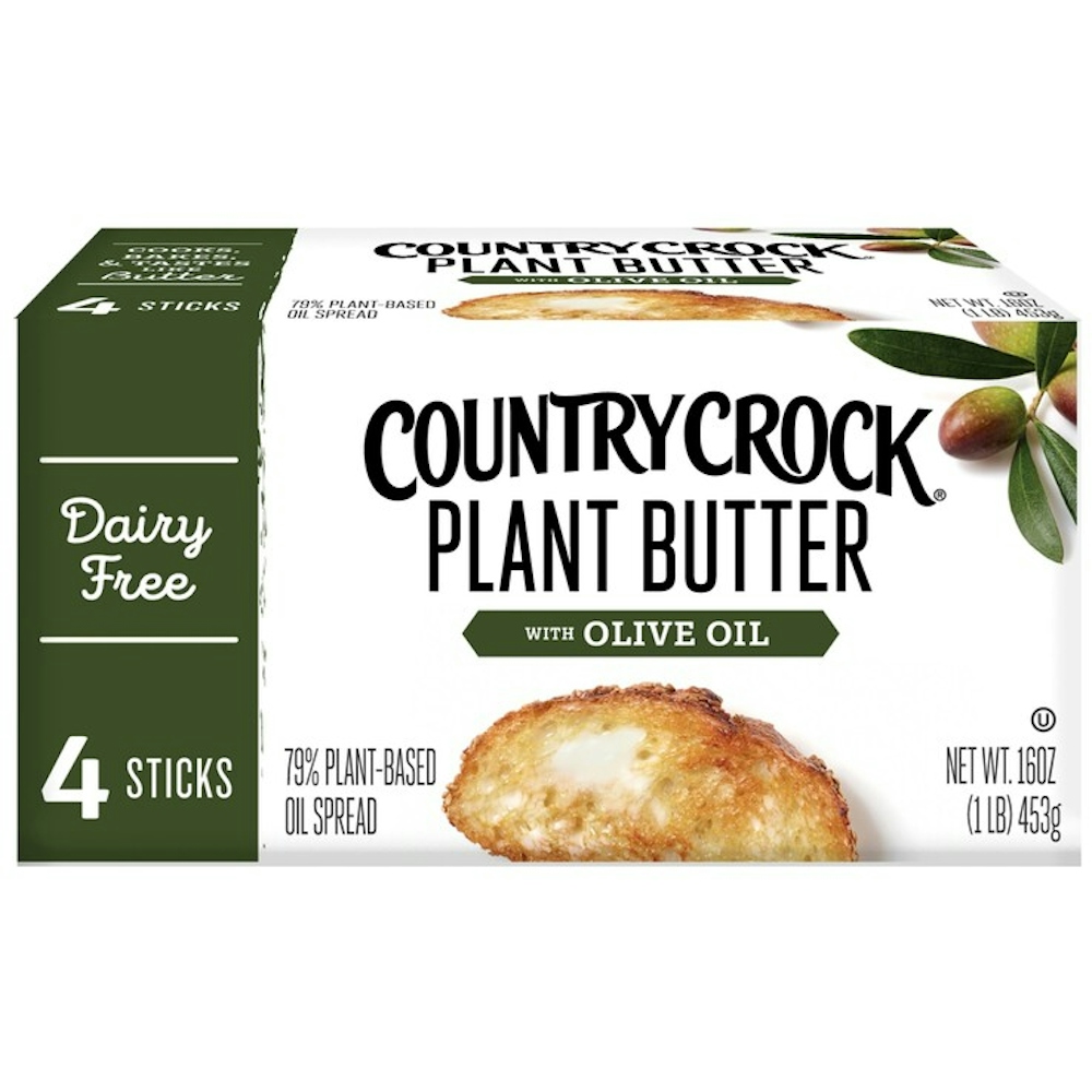 Country Crock Dairy Free Vegan Plant Butter With Olive Oil Sticks — UPC ...