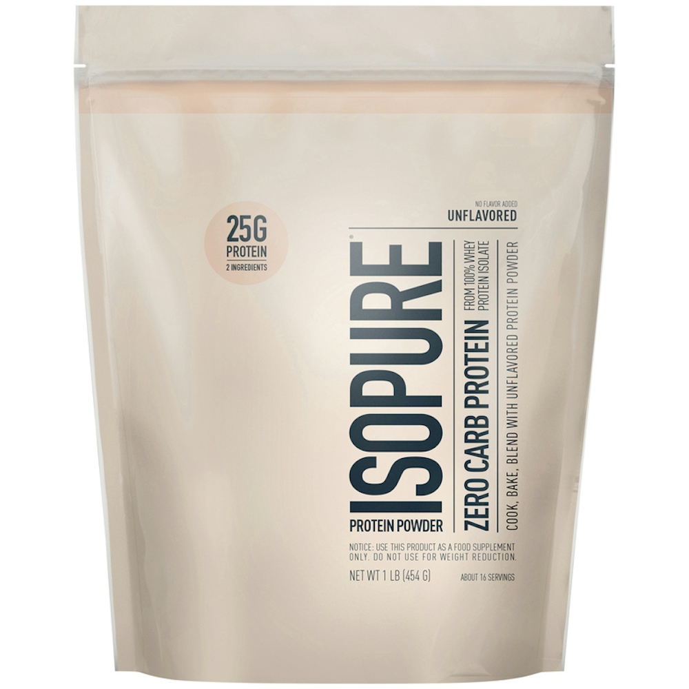Isopure Zero Carb Unflavored Whey Isolate Protein Powder — UPC ...