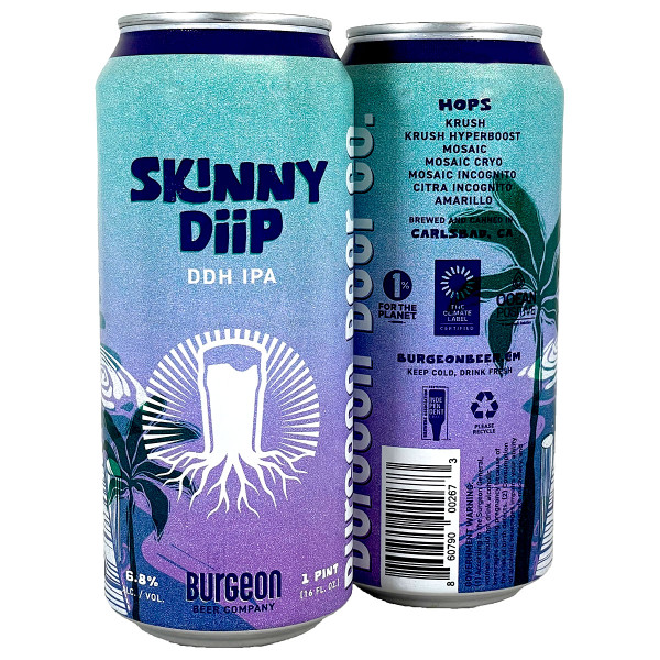 Burgeon Beer Co SimcO'side IPA Can — UPC 860790002673 — Go-UPC