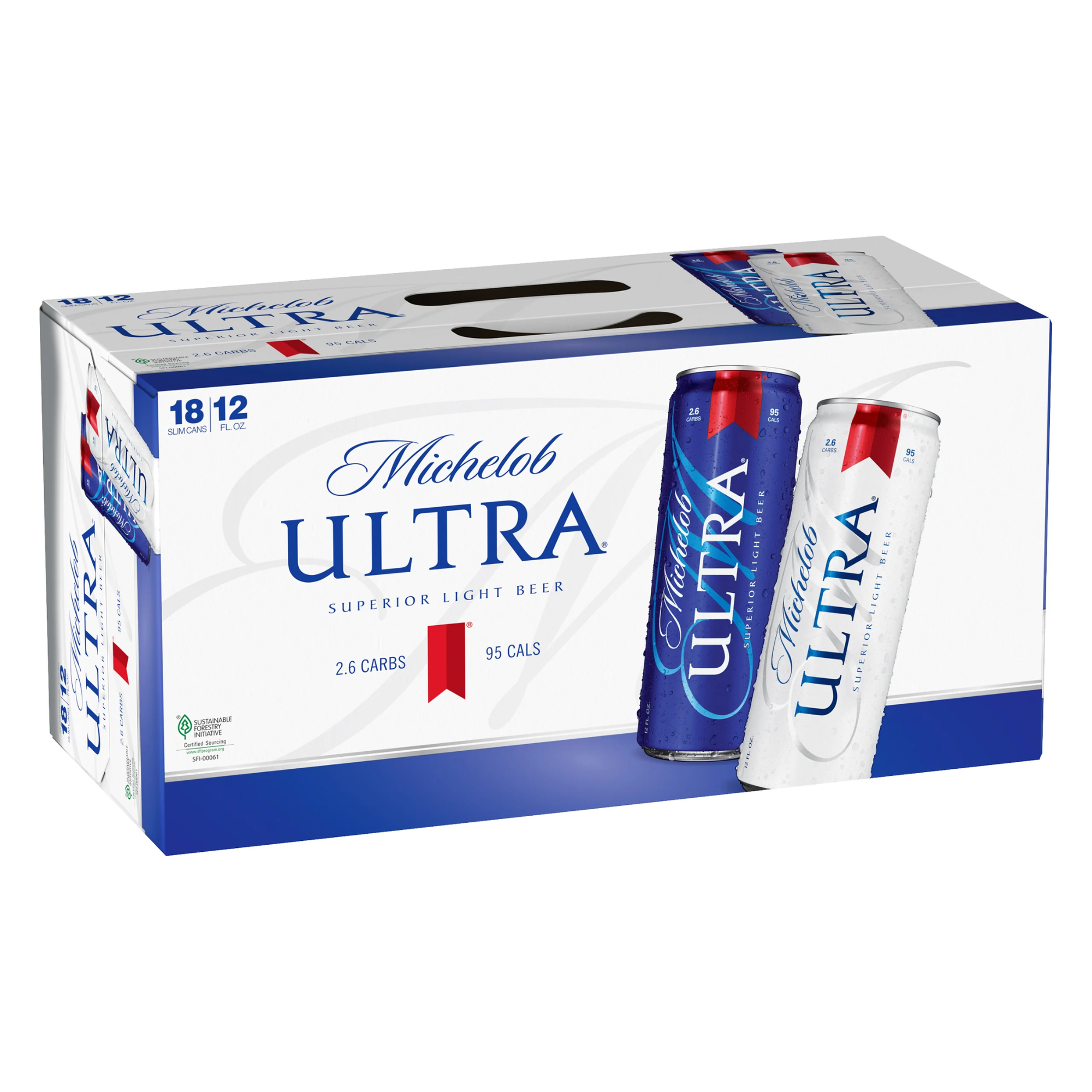 Michelob Ultra Superior American Light Lager Beer 18 Pack, 12 Fl Oz ...