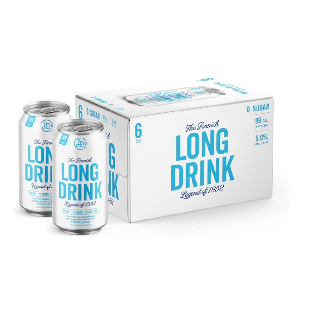 The Finnish Long Drink Zero Sugar Citrus Gin — UPC 860272001439 — Go-UPC