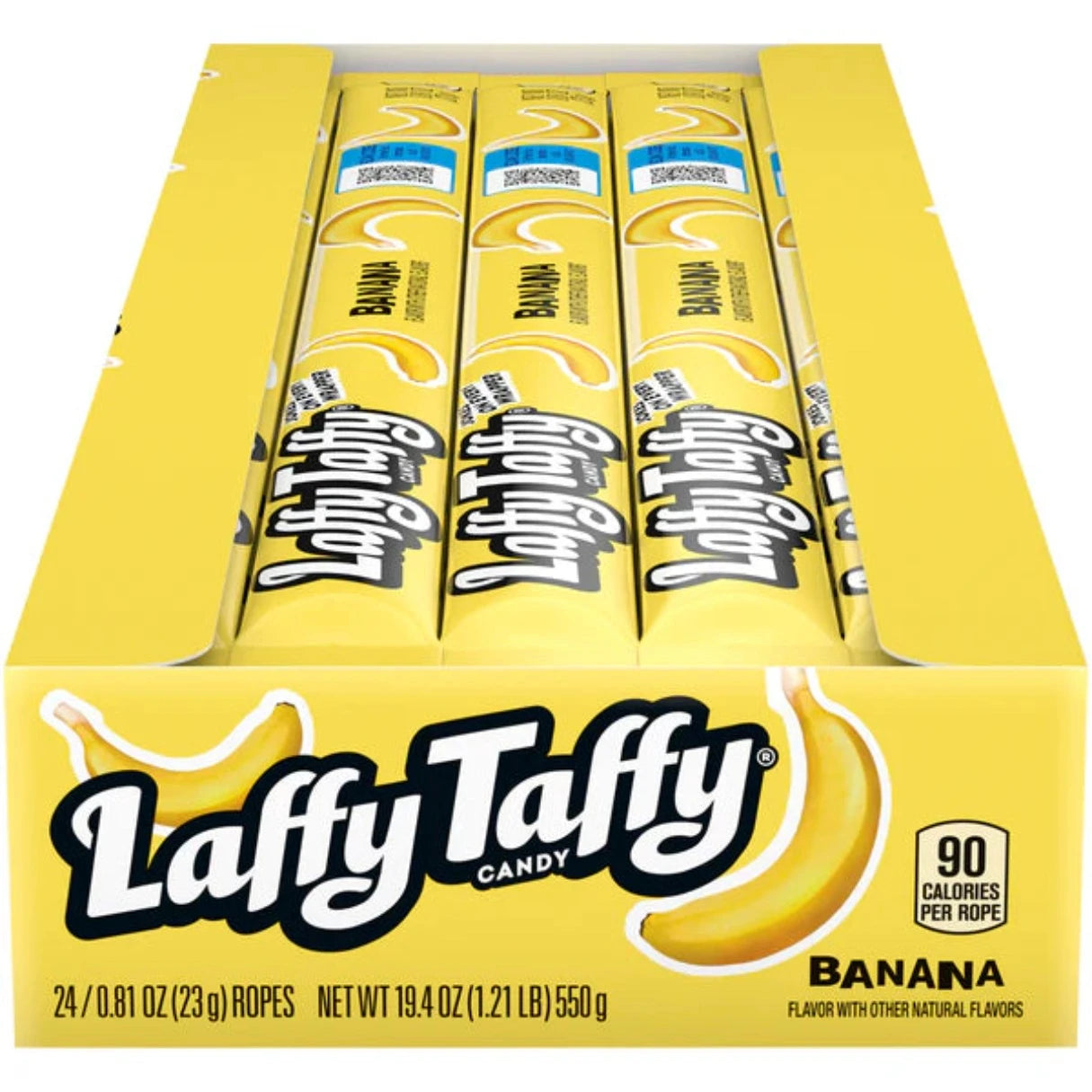 Laffy Taffy Rope Banana Candy Ropes 23g — UPC 79200339401 — Go-UPC