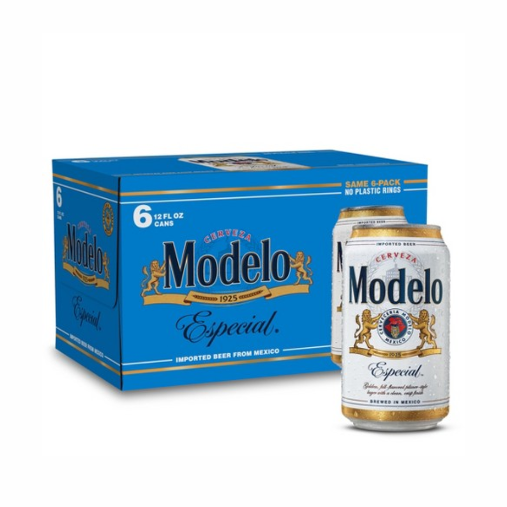 Modelo Especial Lager Beer - 6pk/12 Fl Oz Cans — UPC 80660957555 — Go-UPC