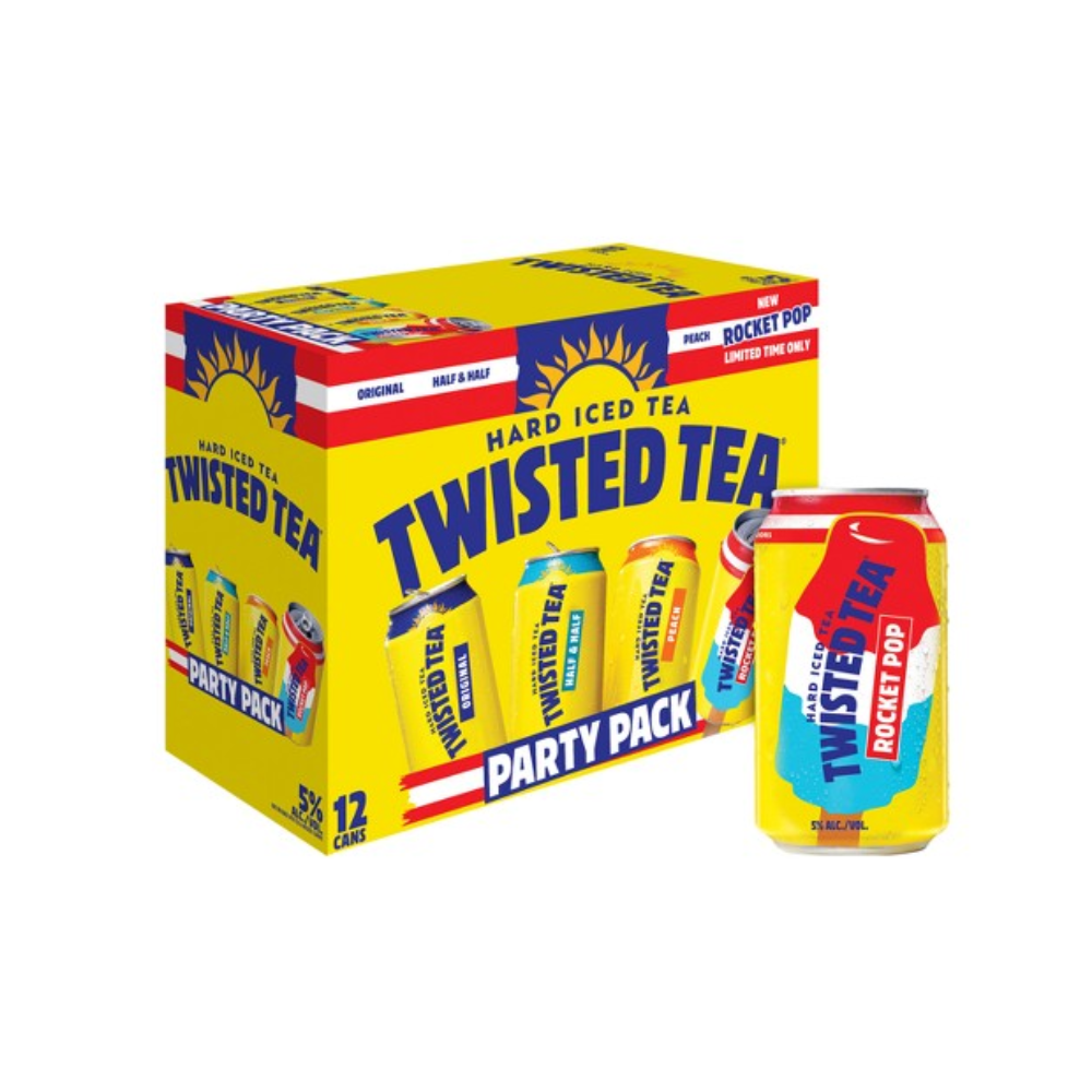 Twisted Tea Variety Party Pack, Hard Iced (12 Fl. Oz. Can, 12pk.) — UPC ...