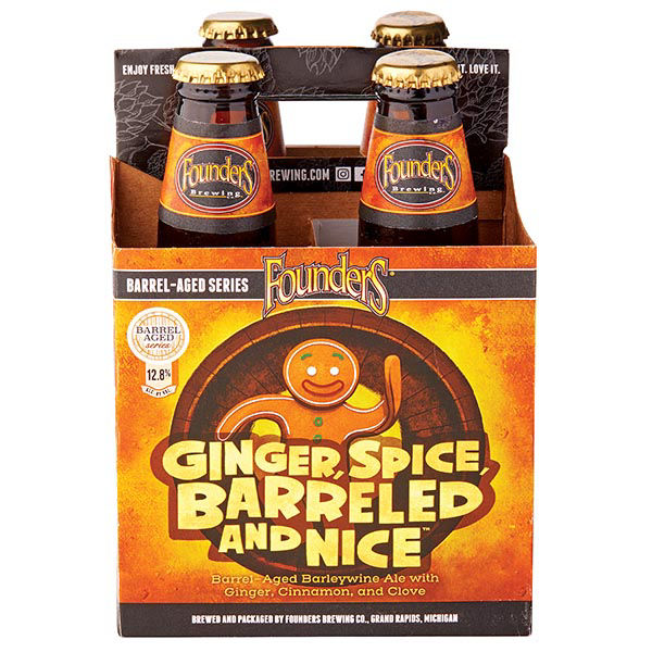 Founders Ginger Spice Barreled & Nice Wegmans Nr Winter Xmas — UPC ...