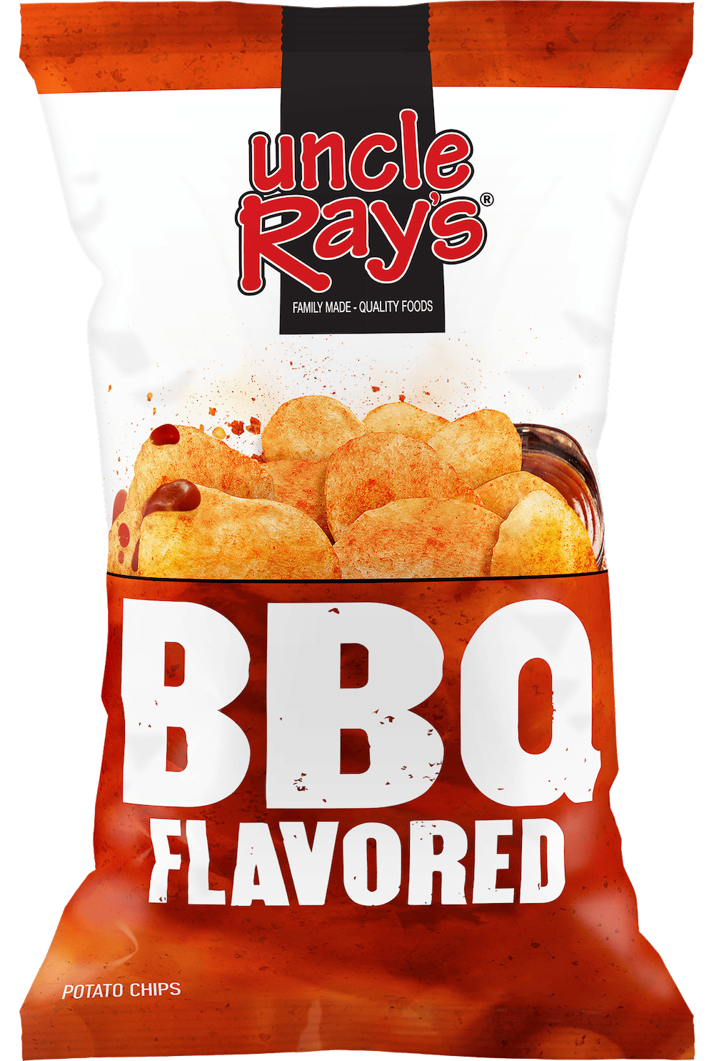 Uncle Ray's BBQ Potato Chips 85 G — UPC 614156000304 — Go-UPC