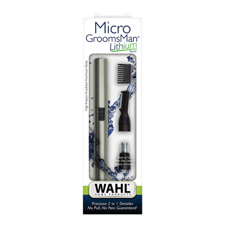 Wahl 56401001 Micro Groomsman Lithium Power Personal Trimmer — UPC ...