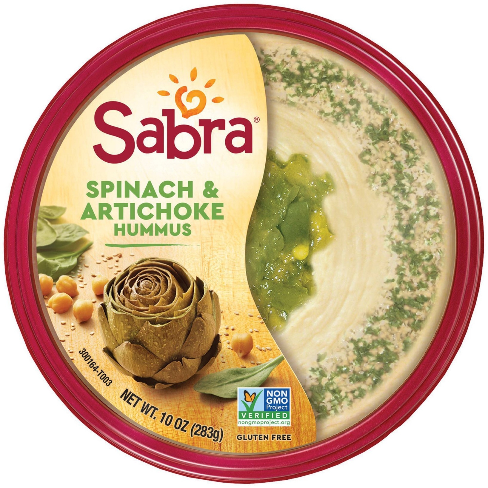 Sabra Spinach And Artichoke Hummus - 10oz — UPC 40822027540 — Go-UPC