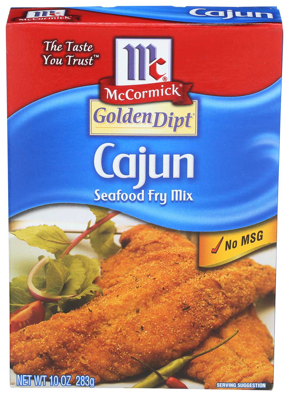 McCormick Golden Dipt Cajun Style Seafood Fish Fry Mix 10 Oz Box - 8ct ...