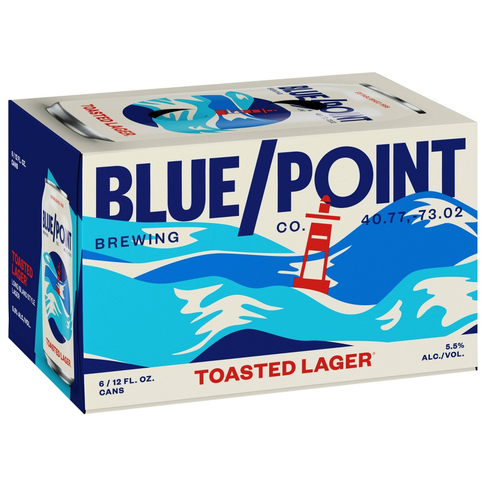 Toasted Blue Point Brewing Co. Beer, Lager — UPC 681745001332 — Go-UPC