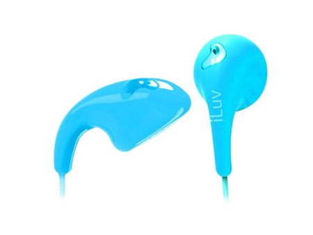 iLuv Blue Bubble Gum 2 Earphones — UPC 639247153851 — Go-UPC
