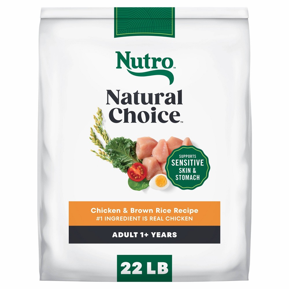 Nutro Natural Choice Chicken And Brown Rice Recipe Adult Dry Dog Food ...