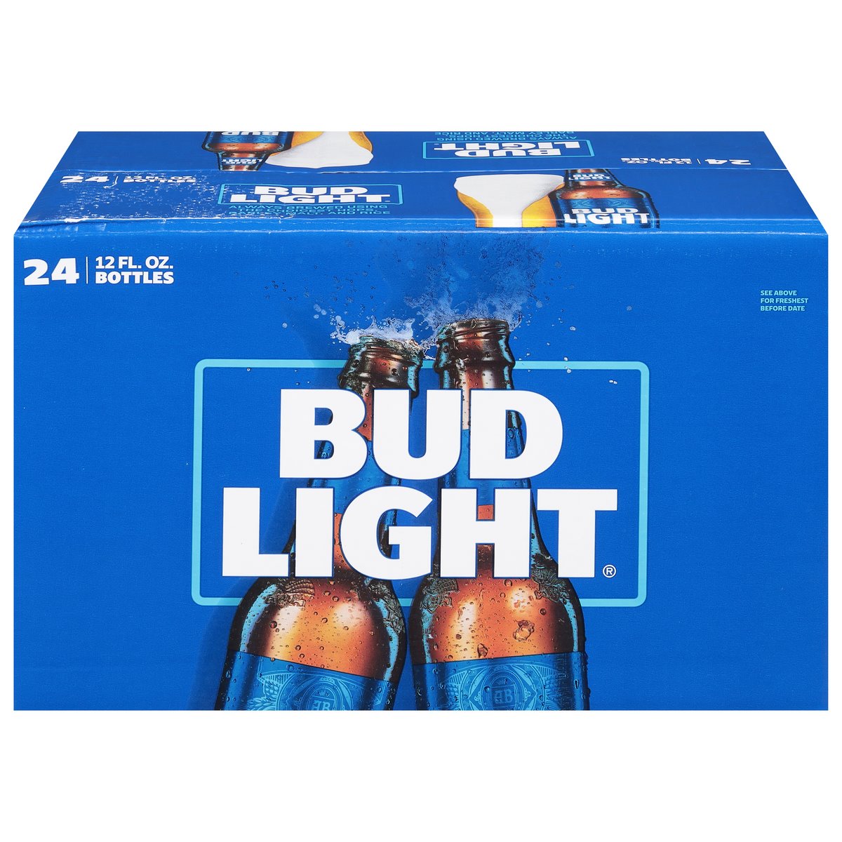 Bud Light Beer, 24 Pack 12 Fl. Oz. Bottles — UPC 18200533495 — Go-UPC
