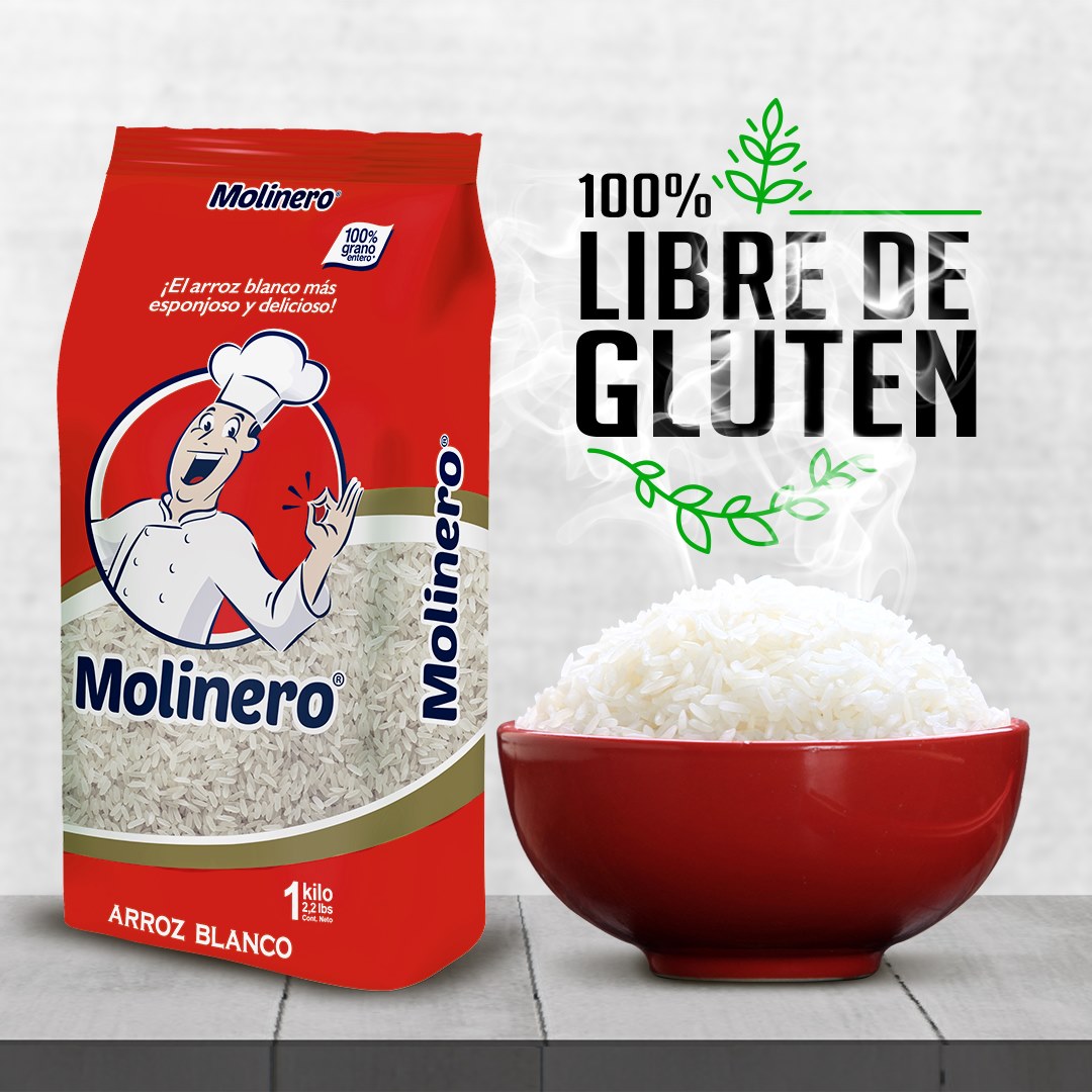 Molinero Arroz Blanco - 1000gr — EAN 7401002900955 — Go-UPC
