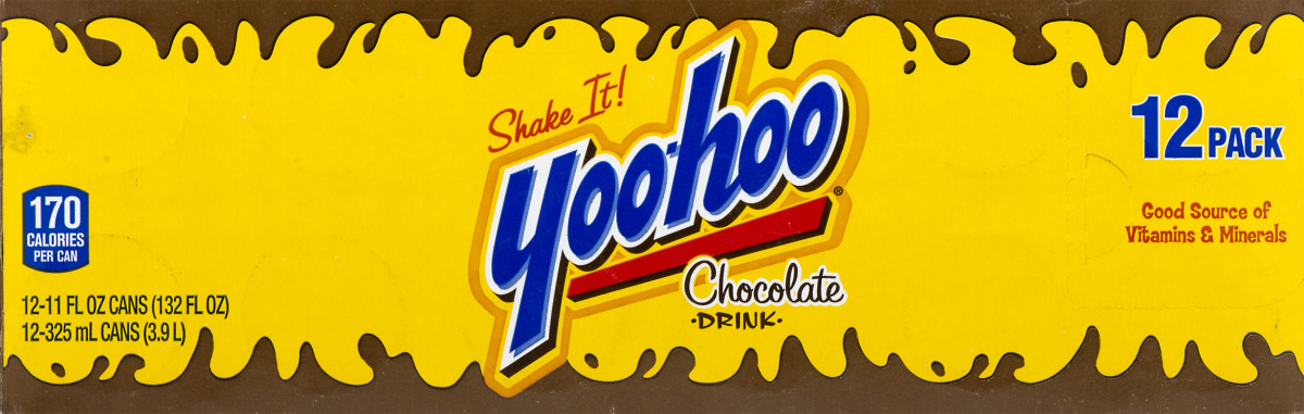Yoo-hoo Chocolate Drink - 12 Pack Cans 132.00 Fl Oz — UPC 072350020564 ...