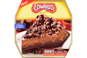 Edwards Hershey's* Special Dark Chocolate Creme Pie 28.53 Oz. Box — UPC ...