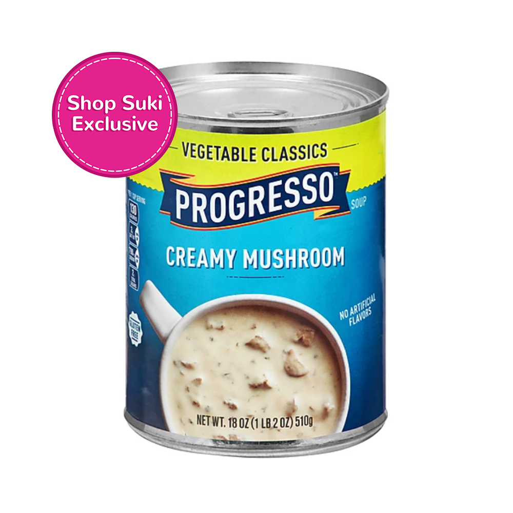 Progresso Vegetable Classics Creamy Mushroom Soup 18-oz — UPC ...