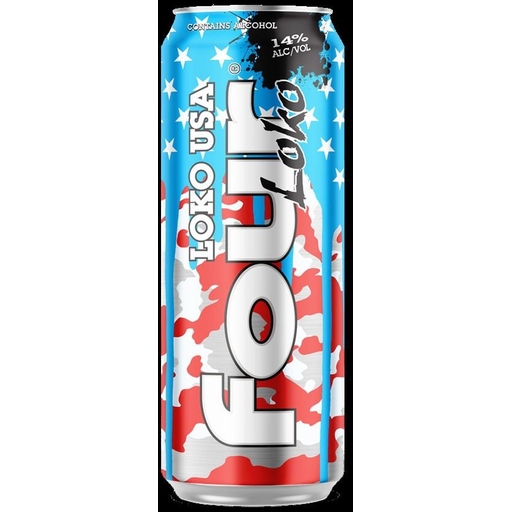 Four Loko Usa 24oz Can — UPC 849806004726 — Go-UPC