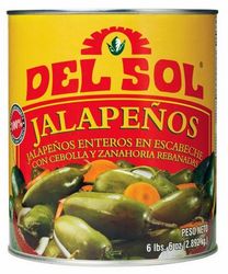 Del Sol Pepper Jalapeno W/ Carrot & Onion — UPC 742434001122 — Go-UPC