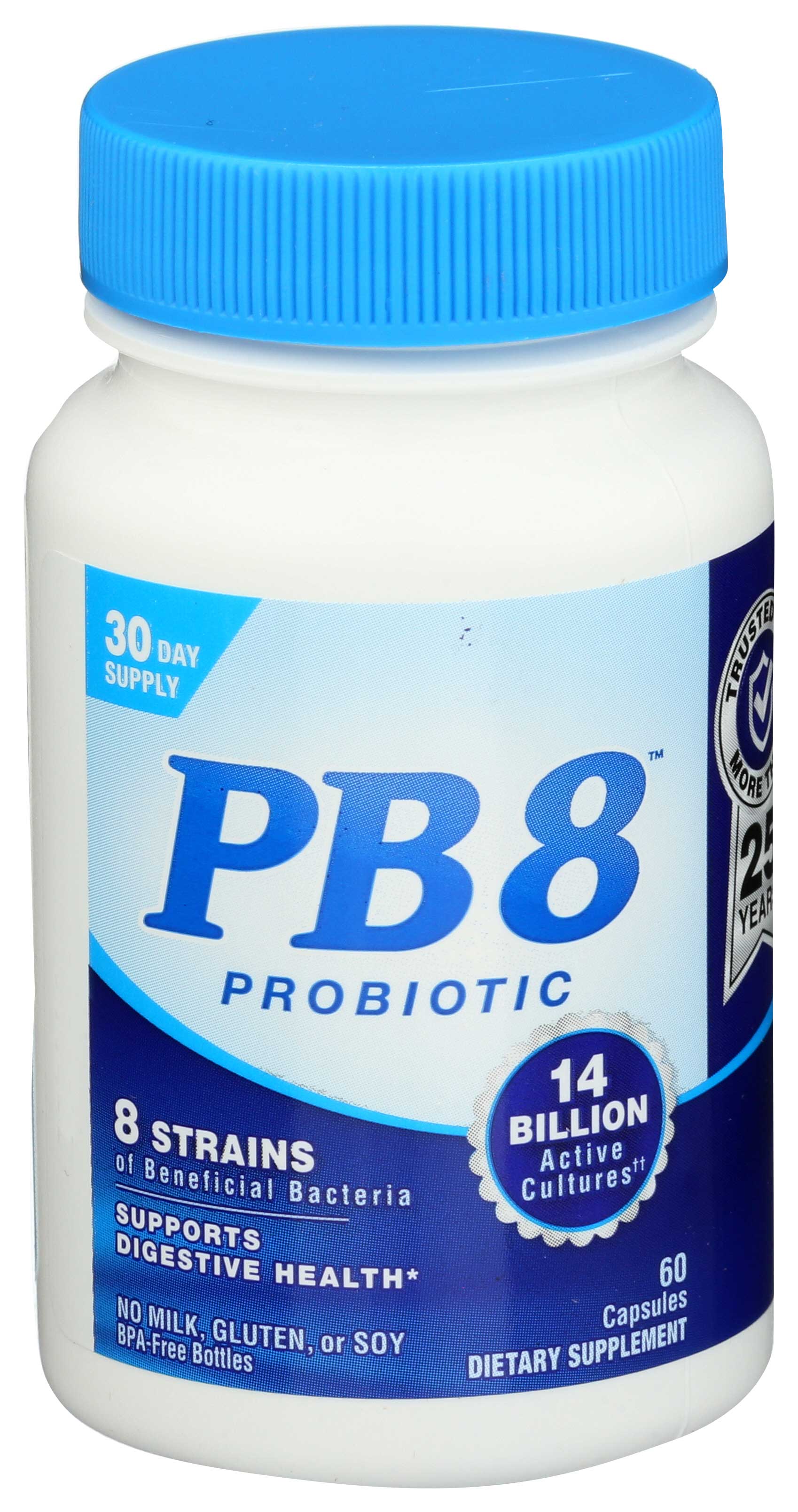 Nutrition Now PB 8 Pro-Biotic Acidophilus For Life - 60 Capsules — UPC ...