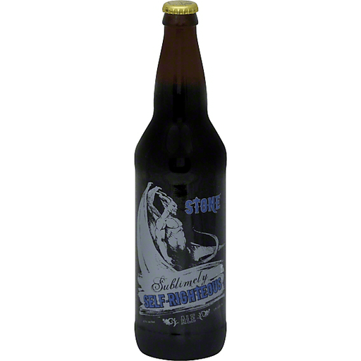 Stone Ale, Sublimely Self Righteous 22 Oz — UPC 636251850004 — Go-UPC