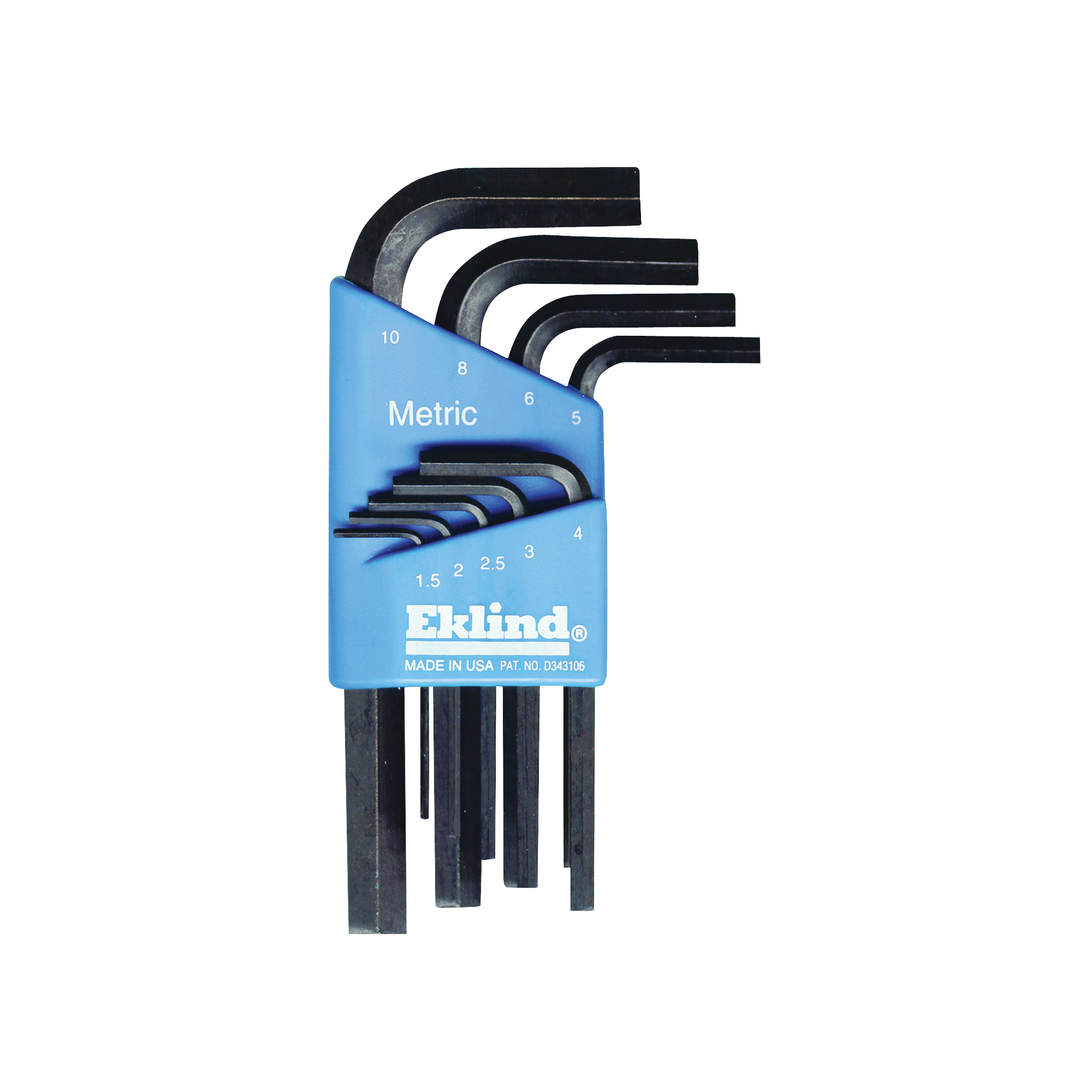 Eklind 10509 Metric Short Arm Hex Key Set, 9-piece, Alloy Steel — GTIN ...