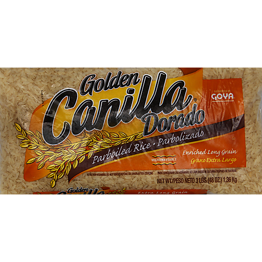 Golden Canilla Rice, Parboiled — GTIN-14 0041331026284 — Go-UPC