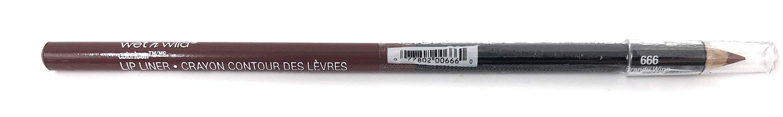 Wet 'n Wild Color Icon Lip Liner Pencil, Brandy Wine 666, 0.04 Oz — UPC ...