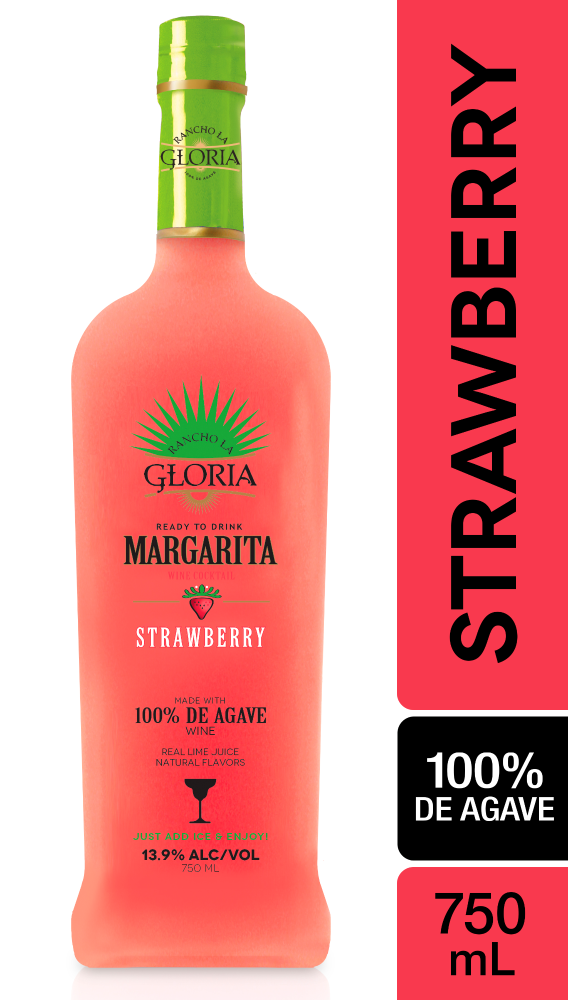 Gloria Rancho La Strawberry Margarita Wine Cocktail - 750 Ml — UPC ...
