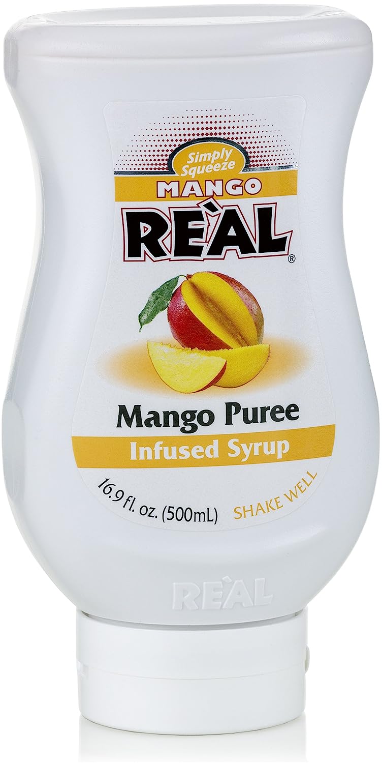 Simply Squeeze Real Mango Puree Infused Syrup 500ml — UPC 70491106093 ...