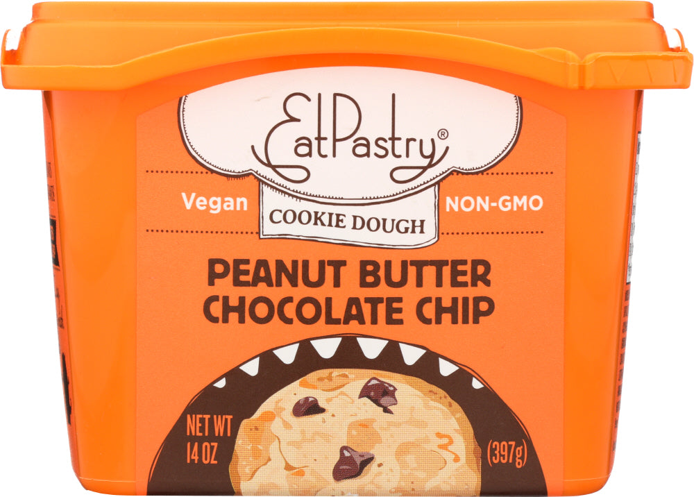 EatPastry Cookie Dough, Peanut Butter Chocolate Chip 14 Oz — UPC ...
