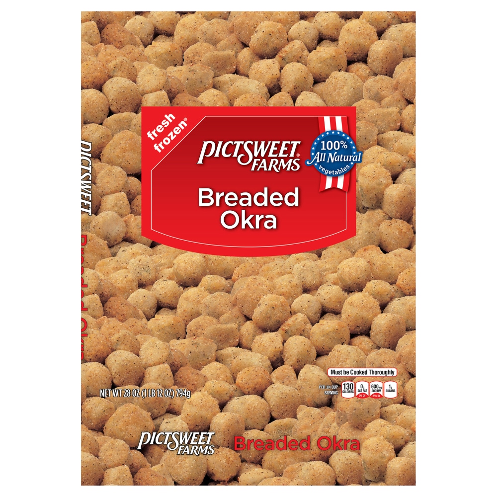 Pictsweet Farms Fresh Frozen Breaded Okra - 28 Ounce — UPC 70560983907 ...