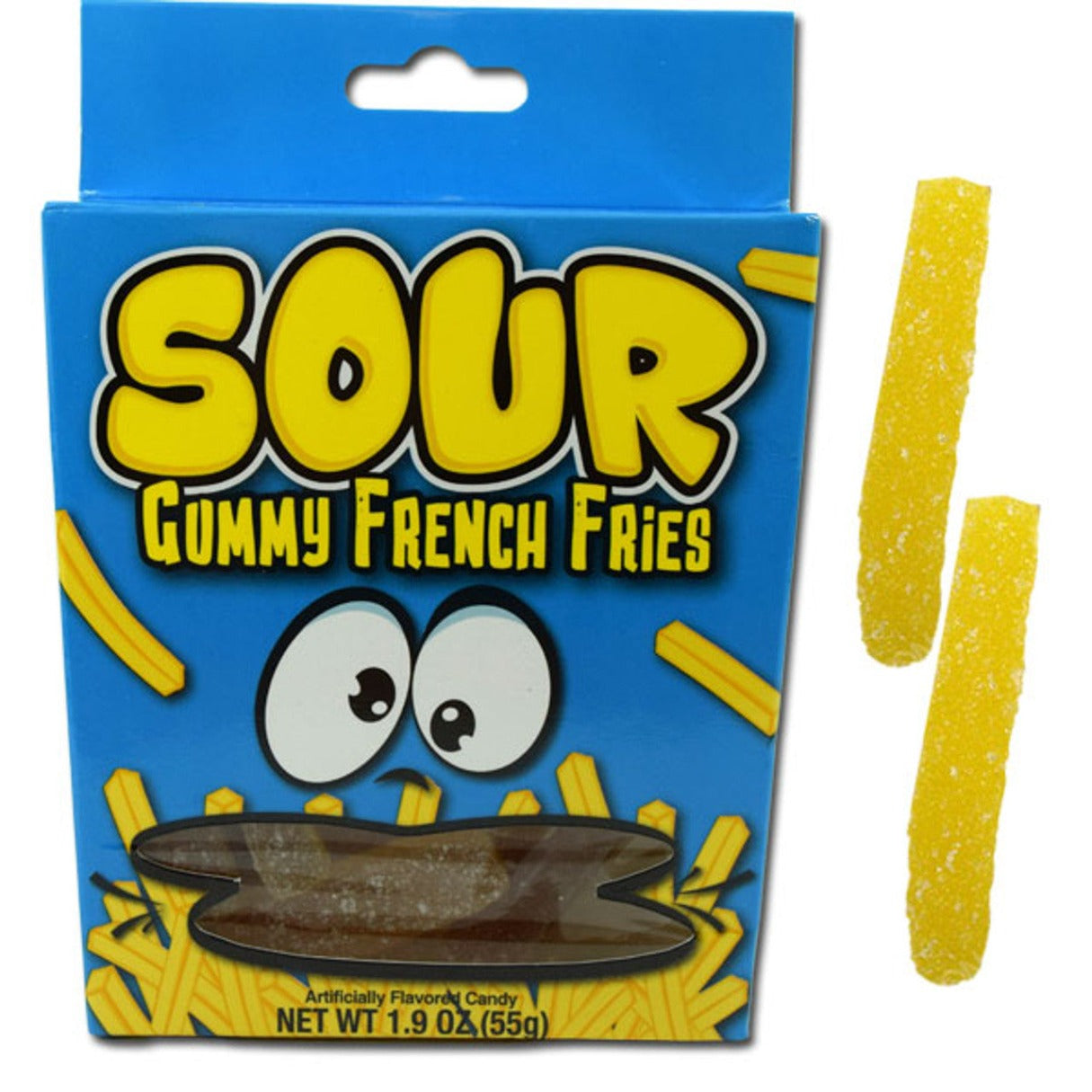 The Foreign Candy Company Sour Gummy French Fries 55 G — UPC ...