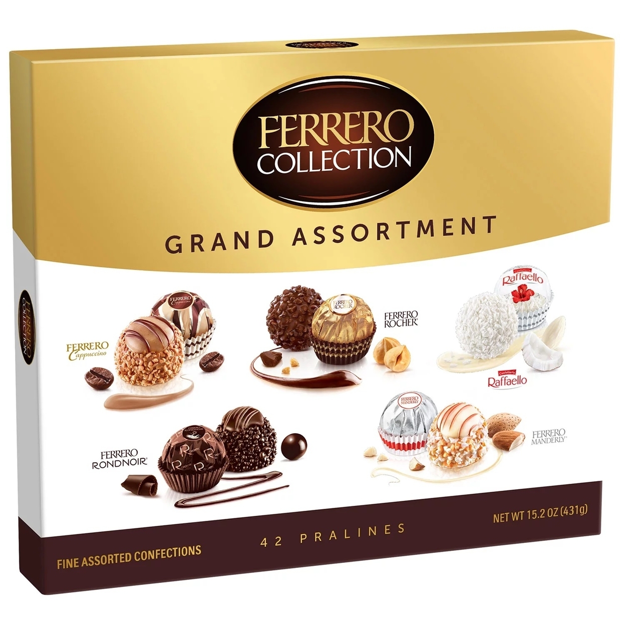 Ferrero Rocher Grand Assortment — UPC 9800211531 — Go-UPC