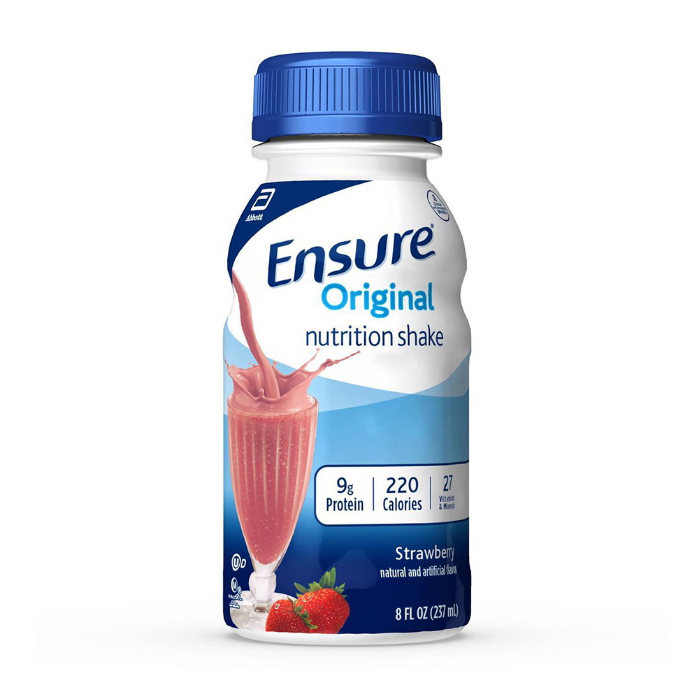 Ensure Original Nutrition Shake Strawberry Ready To Drink 48 Fl Oz ...