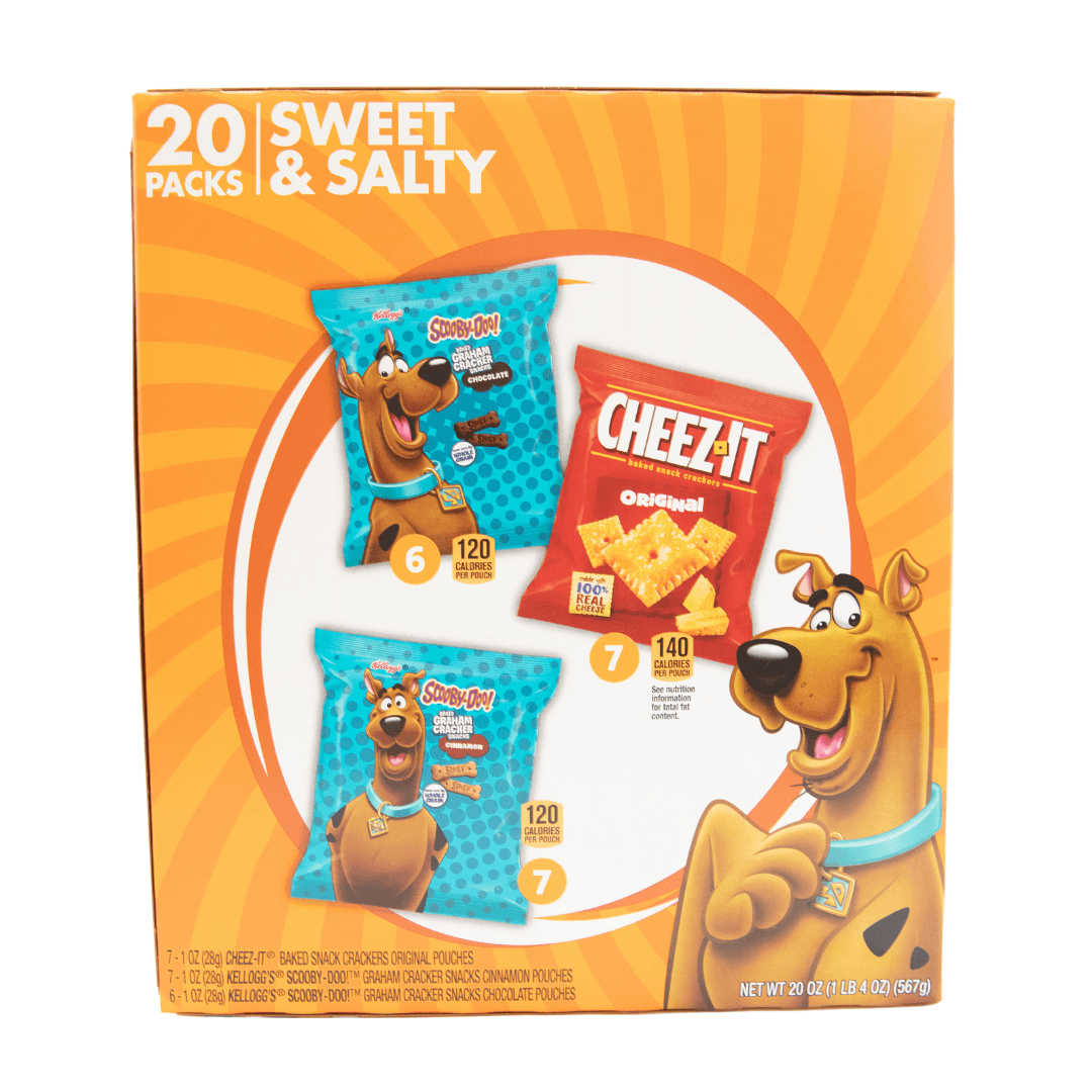 Kellogg's Sweet And Salty, Variety Pack 20.0 Oz — UPC 30100128076 — Go-UPC