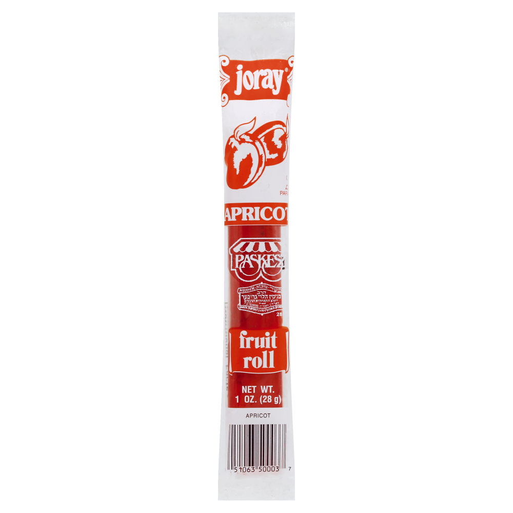Joray Fruit Roll - Apricot 1.00 Oz — UPC 051063500037 — Go-UPC