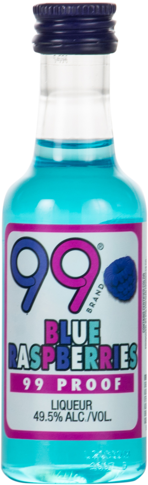 99 Blue Raspberries - Raspberry Schnapps Liqueur - 50 Ml — GTIN-14 ...
