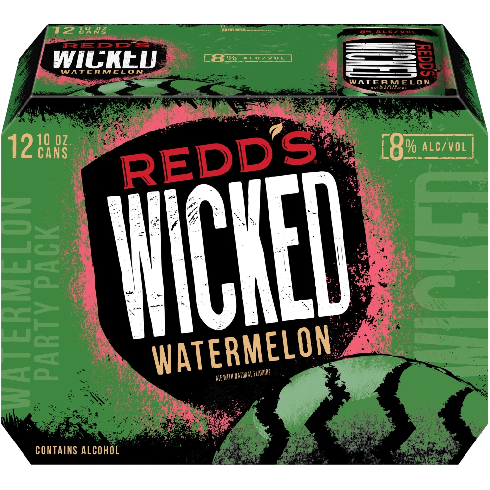 Redd's Wicked Mango Ale Beer, 12 Pack, 10 Fl. Oz. Cans, 8% ABV — UPC ...
