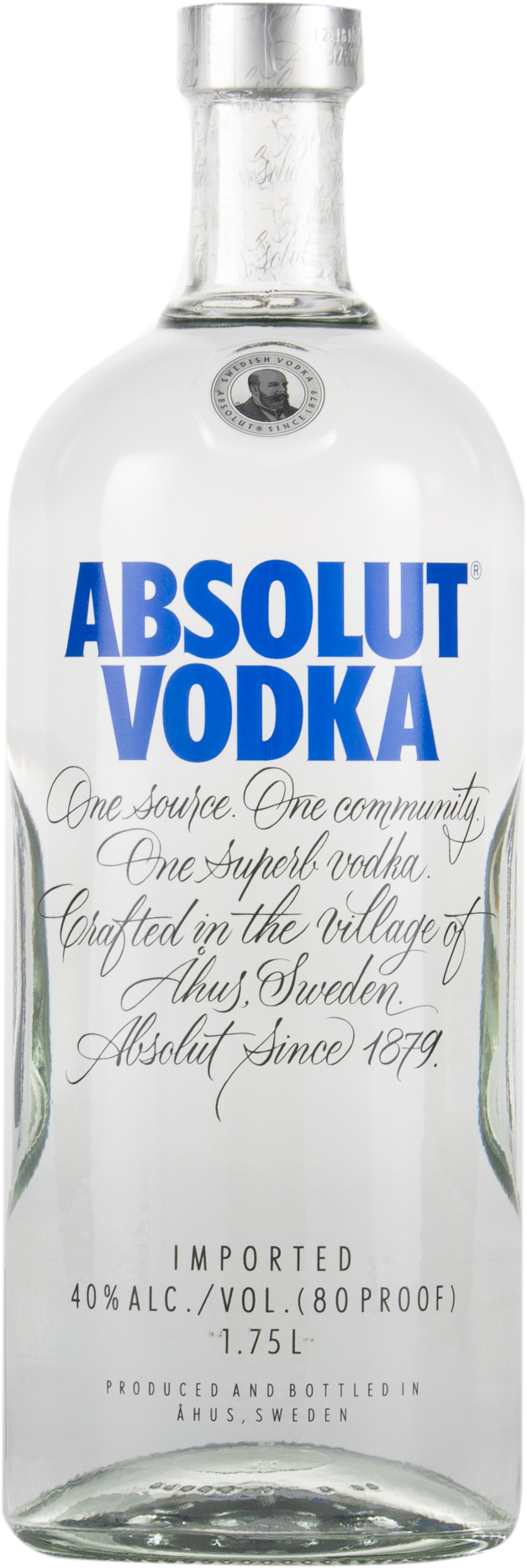 Absolut Vodka, Swedish, Imported 1.75 L — UPC 835229000605 — Go-UPC